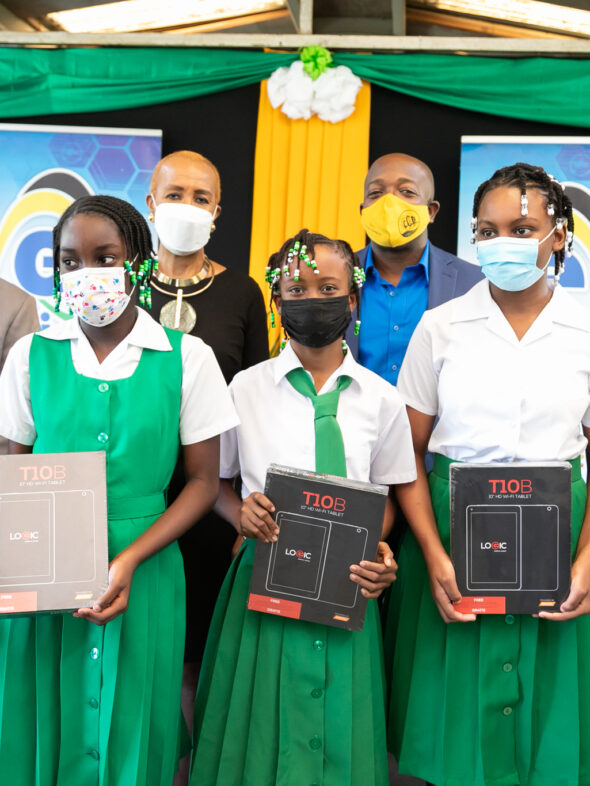 Tablet for Students Handover – e-Learning Jamaica Company Limited