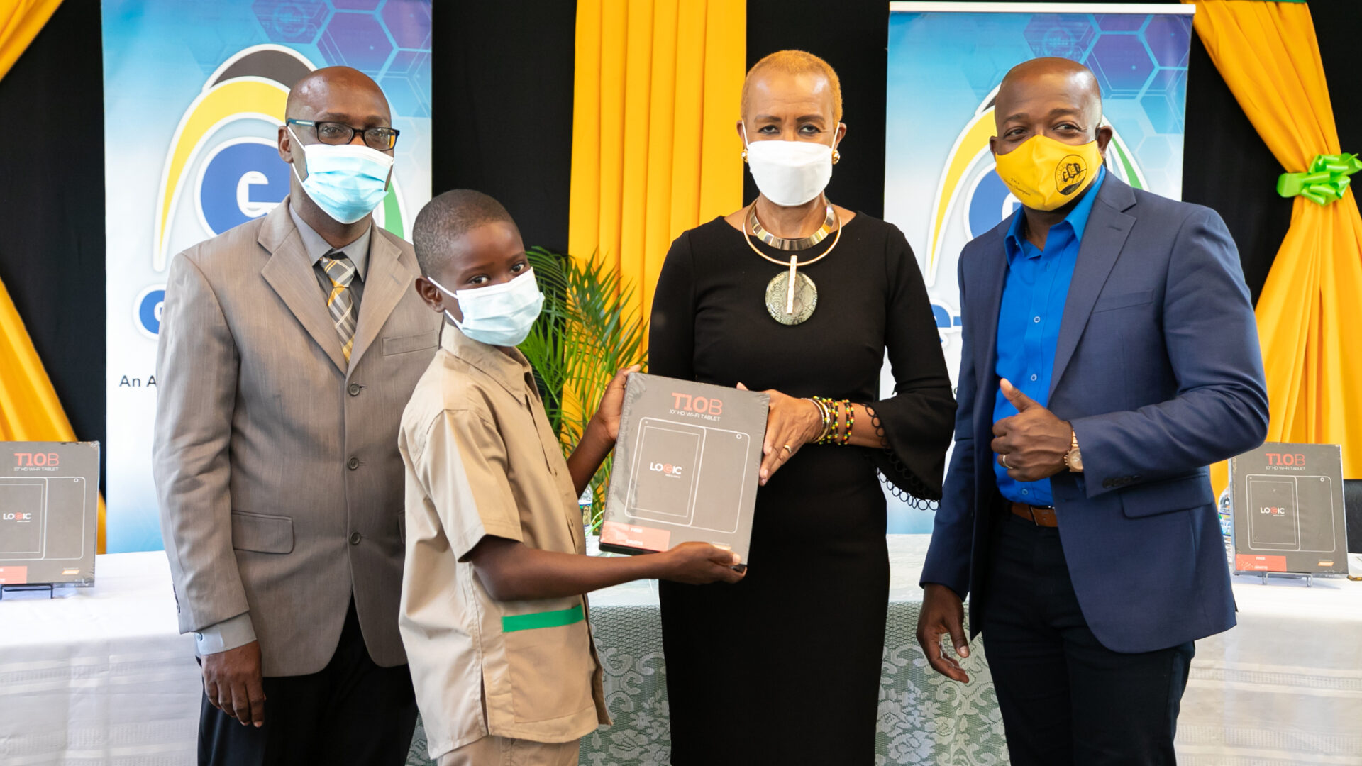Tablets for Students Handover – e-Learning Jamaica Company Limited